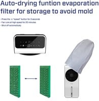 3in1 aircooler, luchtbevochtiger en circulator ventilator CA-104